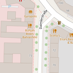 Leaflet page with OSM render server selection